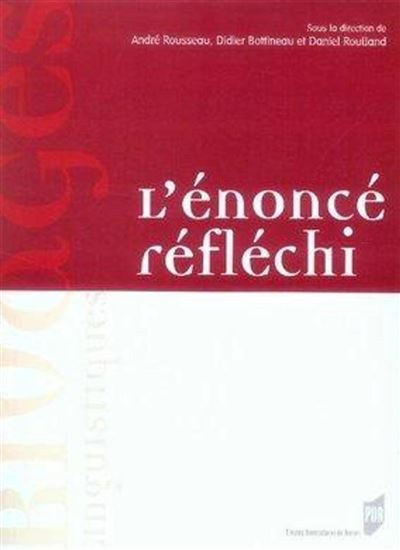 Enonce reflechi - broché - Pur - Achat Livre | fnac