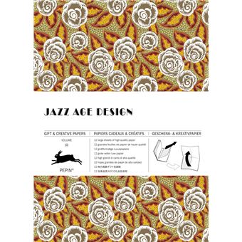 Jazz Age Design #99 Gift wrapping paper book - broché - Pepin Van ...