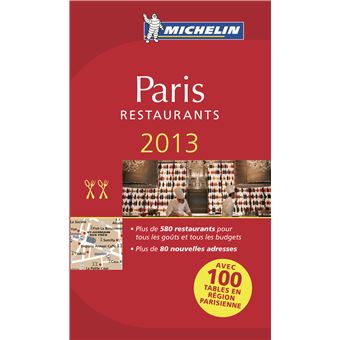 Guide michelin paris 2013 Edition 2013 - relié - Collectif - Achat ...