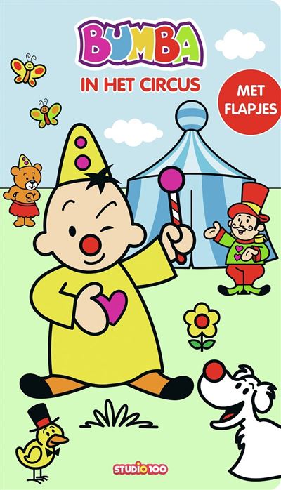 Bumba - Bumba : kartonboek met flapjes (lang) - In het circus - Jan ...