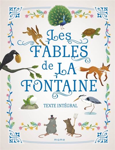 Les Fables de La Fontaine texte integral - relié - Jean de La Fontaine ...