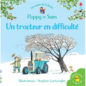 Poppy et Sam - mini livre - Un tracteur en difficulté - Poppy et Sam ...