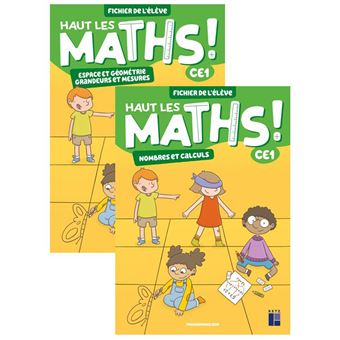Haut les math CE1 - Fichier de l'élève - broché - Marie-Sophie ...