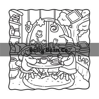 belly bean coloring pages