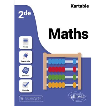 Maths - Seconde - broché - Kartable L'école sur Internet - Achat Livre ...