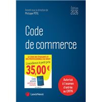 6 avis sur Code de commerce 2026 Philippe Pétel, Nicolas Ferrier ...