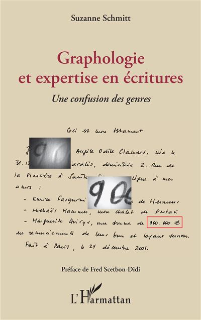 Graphologie et expertise en écritures Une confusion des genres - broché ...
