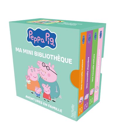 Peppa Pig - Ma mini bibliothèque - Aventures en famille - Dernier livre ...