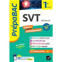 Sciences de la vie et de la terre SVT 1ère - 1ère - Livre, BD | fnac
