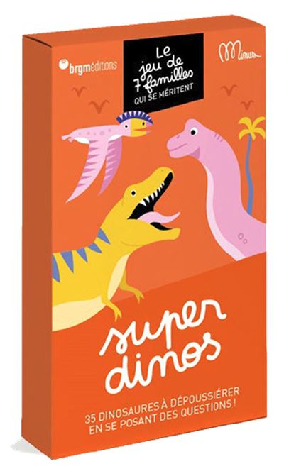 Super dinos Jeu de 7 familles - Collectif - Achat Livre | fnac