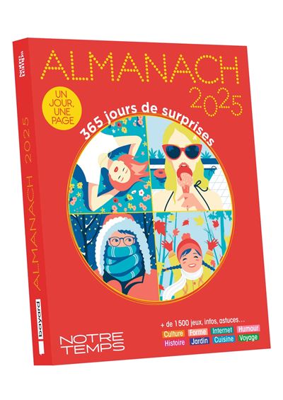 Almanach Notre Temps Edition 2025 - broché - Collectif - Achat Livre | fnac