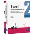 Excel (versions 2024 et Microsoft 365) - Coffret de 2 livres : Apprendre et concevoir des ...