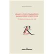 Isabelle de Charrière, salonnière virtuelle Un itinéraire d'écriture au ...