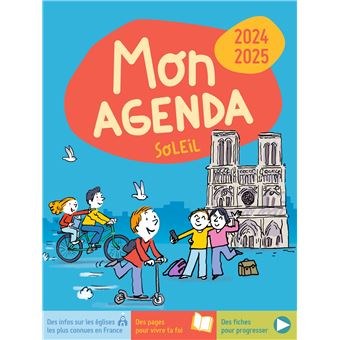 Mon agenda Soleil 2024-2025 - broché - Collectif - Achat Livre | fnac