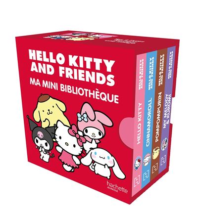 Hello Kitty - Hello Kitty - Ma mini bibliothèque - Sanrio Studios - Box ...