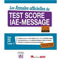Score Iae-Message – Livres, BD, Ebooks collection Score Iae-Message | fnac