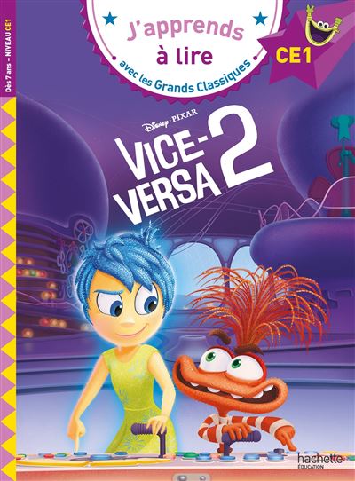 Vice Versa - Disney - Pixar - Vice-Versa 2 - CE1 - Clara Morena-Beuken - broché - Achat Livre | fnac