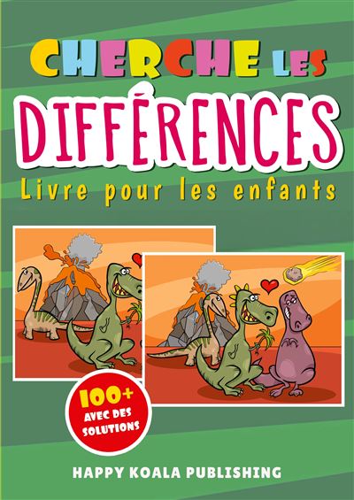 Cherche les Différences Livre d'activités pour les Enfants Avec plus de ...