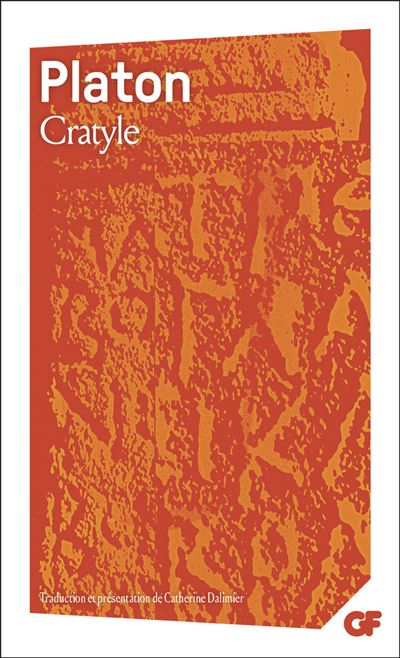 Cratyle - Platon, Catherine Dalimier, Catherine Dalimier, Livre tous ...