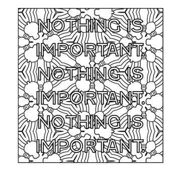 mantra coloring book