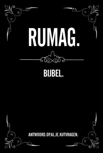 RUMAG Bijbel Antwoord.op.al.je.kutvragen - cartonné - Rumag - Achat ...