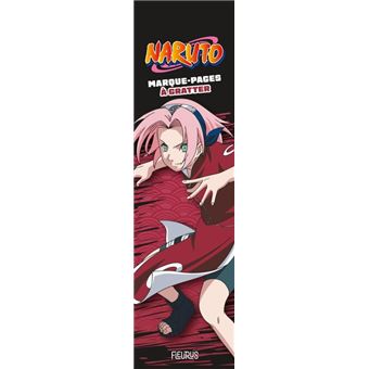 Naruto - Marque-pages à gratter Naruto - Édition Sakura - Naruto ...