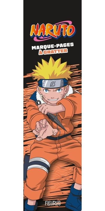 Naruto - Marque-pages à gratter Naruto - Édition Naruto - Naruto ...