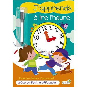 J'apprends à lire l'heure - Collectif - Achat Livre | fnac