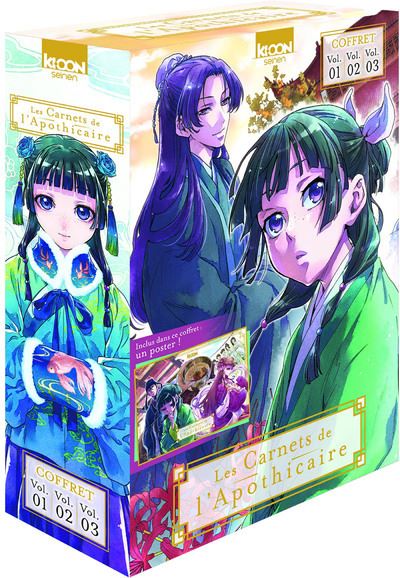 Les Carnets De L'Apothicaire - 3 vols - Coffret Les Carnets de l ...