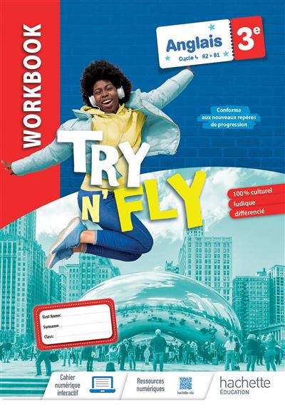 Try N' Fly Anglais 3e - Workbook Edition 2023 - broché - Agnès ...