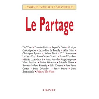 Le partage - broché - Collectif - Achat Livre | fnac