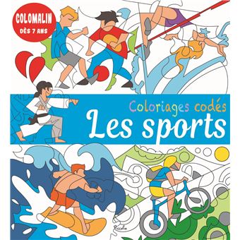 Coloriages codés - Les sports - broché - Sophie Marie - Achat Livre | fnac