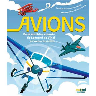 Avions - De la machine volante de Léonard de Vinci à l'avion invisible ...