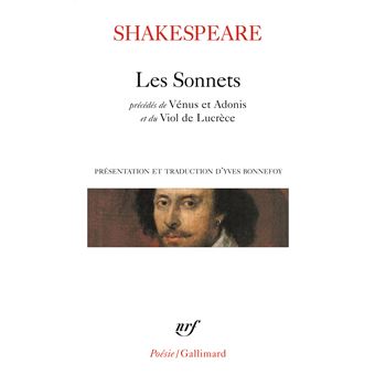 Les sonnets/Vénus et Adonis/Viol de Lucrèce - Poche - William ...