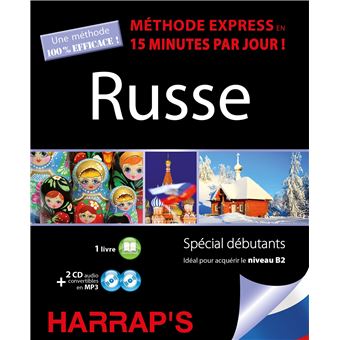 Harrap's méthode express russe - 2 CD + livre Coffret avec 2 CD audio ...