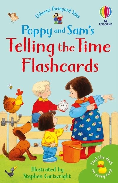 Poppy et Sam - Poppy and Sam's Telling the Time - Flashcards - Minna ...