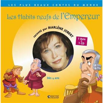 Les Habits neufs de l'Empereur Livre CD - Livre CD - Marlène Jobert ...