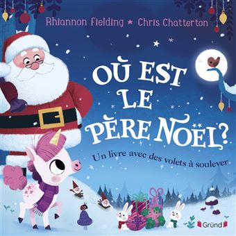 Où est le Père Noël ? - Livre avec volets - cartonné - Rhiannon ...