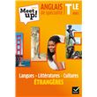 Let's Meet up ! LLCE Anglais Tle - Éd. 2020 - Livre élève - broché - Erwan Gouraud, Jennifer ...