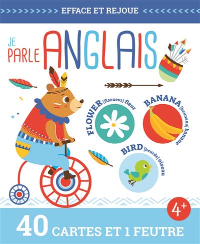 Je parle anglais Boîte avec 40 cartes - Boîte ou accessoire - Atelier ...