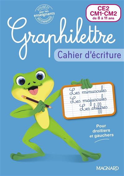 Graphilettre CE2-CM1-CM2 Cahier d'écriture - broché - Claude Hebting ...