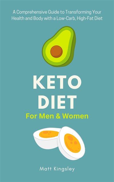 Keto Diet For Men & Women Keto Cookbook, Keto Meal Plan, Weight Loss ...