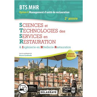 Sciences et Technologies des Services en Restauration (STSR) 2e année ...