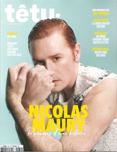 Têtu n°234 : Nicolas Maury : Prémices d´une histoire - Printemps 2023 Tome 234 - broché ...