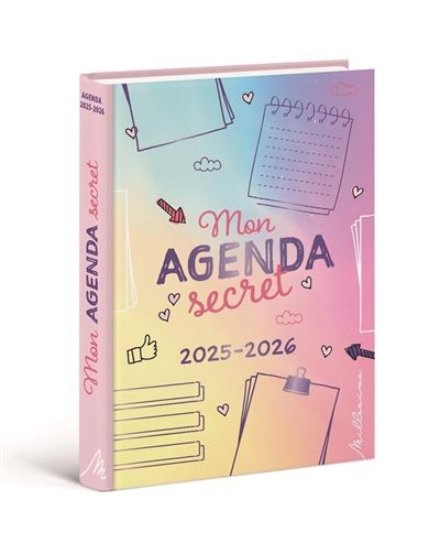 MON AGENDA SECRET 2025-2026 - paperback - Collectif, Boek Alle boeken ...