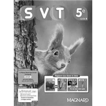 SVT 5e (2017) - Livre du professeur Livre du professeur, Manuel ...