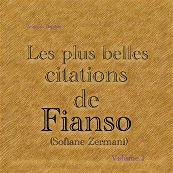 Les plus belles citations de Fianso Volume 1 - broché - Angelina ...
