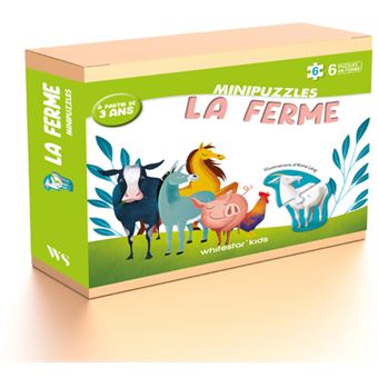 La ferme - Minipuzzles livret + 6 puzzles - Anna Láng, Lang anna ...