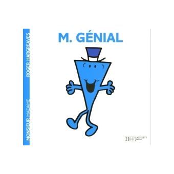 Monsieur Madame - Monsieur Génial - Roger Hargreaves - broché, Livre ...