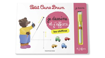 Petit Ours Brun - Je dessine et j'efface les chiffres avec Petit Ours ...